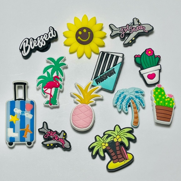 Other | Day Trips Croc Charm Set | Poshmark